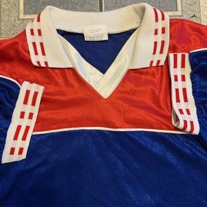Score | Shirts | Vintage Score Collared Color Block Soccer Jersey ...